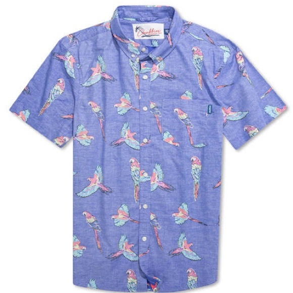 chubbies | Shirts | Chubbies The Tropical Finch Soft Stretch Full ...